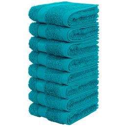 OTTO home Gaestehandtuecher &raquo;Vanessa, 8 G&auml;stehandt&uuml;cher, 30x50cm, in Standard- und Premium-Qualit&auml;t&laquo; Handt&uuml;cher mit Bord&uuml;re, 100% Baumwolle, einfarbig