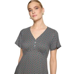 Zero Damen Minikleid "Damen mit Print", bunt, Gr. 40, bedruckt, Obermaterial: 100% Viskose, Kleider, Material