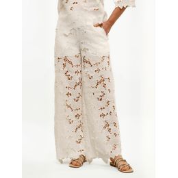 Damen Chinohose "Libert&eacute; Essentiel Trouser ROSSIE"wei&szlig;, Gr. L, LIBERT&Eacute; ESSENTIEL, Obermaterial: 100% Polyester, Hosen