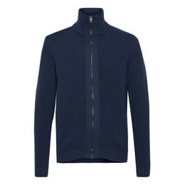 !Solid SOLID Herren Strickjacke "Strickjacke SDValencia", blau, Gr. XXL, Obermaterial: 100% Baumwolle CO., Strickjacken