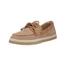Dolce Vita Damen Bootsschuh "Dolce Vita Halbschuhe Leder", Gr. 37, beige, Leder, Schuhe