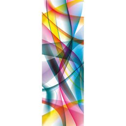 ARCHITECTS PAPER Fototapete &raquo;Multicolour&laquo; Moderne Tapete Grafik Bunt Wei&szlig; Panel 1,00m x 2,80m bunt Vlies B/L: 1m x 2,8m