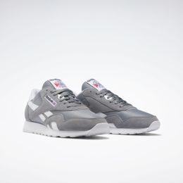 Reebok CLASSIC Herren Sneaker "CL NYLON", Gr. 43, grau, Leder, Textil, Schuhe