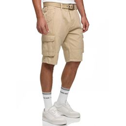 INDICODE Herren Cargoshorts &raquo;INMonroe&laquo; beige S, N-Gr