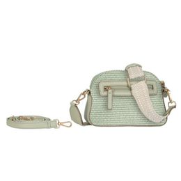 Gabor Damen Handtasche &raquo;Ophelio&laquo; Damen Umh&auml;ngetasche, Schultertasche in Bastoptik B/H/T: 20,5cm x 14,5cm x 6cm