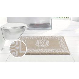 OTTO home Badematte &raquo;Dafna, Badteppich, Badvorleger, Badezimmer Teppich&laquo; H&ouml;he 12 mm rutschhemmend beschichtet fu&szlig;bodenheizungsgeeignet schnell 