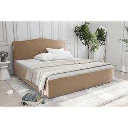 Westfalia Schlafkomfort Polsterbett &raquo;Graz&laquo; wahweise mit Stauraum, verschiedene Matratzenarten w&auml;hlbar beige Bezug 100% Polyester, Polsterung: Polsterwatte, Material Gestell: 