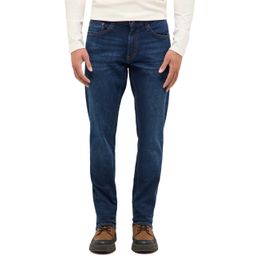 Mustang Herren Slim-fit-Jeans "Herren Style Oregon Italy Slim", blau, Gr. 31, unifarben, Denim/Jeans, 92% Baumwolle, 6% Elastomultiester, 2%