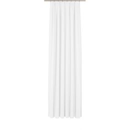 WIRTH Gardine &raquo;Chlo&eacute;&laquo; Faltenband 1 Stk. tlg. Fertig-Store mit FB 1:3 nach Ma&szlig; wei&szlig; Polyester 245cm, Faltenband, 200cm