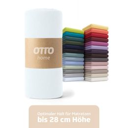 OTTO home Spannbettlaken &raquo;BLACKBERRY in PREMIUM und BASIC Qualit&auml;t, 100% Baumwolle&laquo; f&uuml;r hohe Matratzen bis 28 cm, Bettlaken, Spannbetttuch, Boxspring 