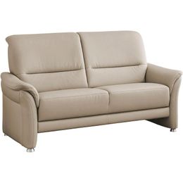 Die PlanBar 2,5-Sitzer &raquo;PN-PF23182&laquo; Federkernpolsterung, wahlweise R&uuml;cken echt bezogen beige B/H/T: 172cm x 99cm x 93cm, Glattleder TORRO Stoff, ohne 