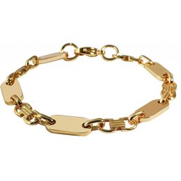 Adelia&acute;s ADELIA ́S Herren Edelstahlarmband "Unisex Armband aus Edelstahl", 19, Edelstahl, gold, Edelstahl, Armb&auml;nder