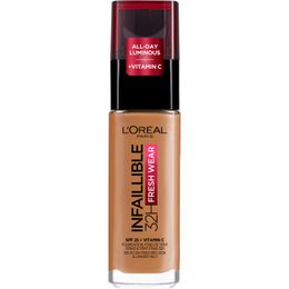 L'Or&eacute;al L'or&eacute;al Paris Damen L'OR&Eacute;AL PARIS Foundation &raquo;INFAILLIBLE 32H FRESH WEAR MAKE-UP FOUNDATION&laquo; wirkt bis zu 32 Stunden lang wie frisch aufgetragen braun