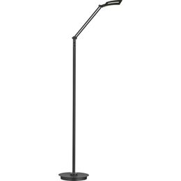 HELL h&ouml;llisch gutes Licht LED Stehlampe &raquo;EVOLO&laquo; LED-Modul 1 Stk. warmwei&szlig; - kaltwei&szlig; Tastdimmer, CCT schwarz 1, &Oslash; 22cm H: 110cm, 1 Stk.