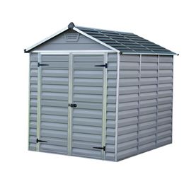 Ger&auml;tehaus &raquo;Skylight 6x8&laquo; Kunststoff silber Polycarbonat (PC) Einheitsgr&ouml;&szlig;e