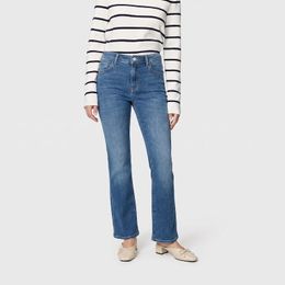 MAC Damen MAC Bootcut-Jeans &raquo;LAURA&laquo; Figurformende Denim-Qualit&auml;t 46, L&auml;nge 32