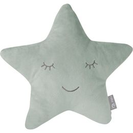 Roba Babykissen &raquo;Lil Cuties, Stern&laquo; gr&uuml;n B/L: 32cm x 8cm, 1 Stk. Babykissen