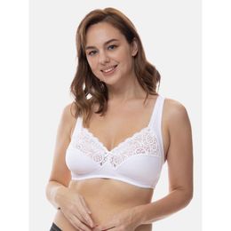 Dorina B&uuml;gelloser BH &raquo;Georgina&laquo; mit Spitze, st&uuml;tzendes Unterbrustband, Full-Cup wei&szlig; 90, Cup C B&uuml;gelloser BH
