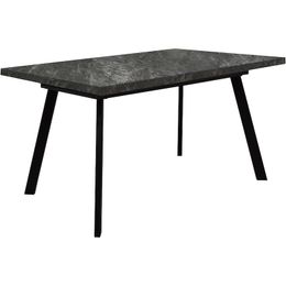 M&auml;usbacher Bistrotisch &raquo;Big Bistro Metall&laquo; Auszugplatte (Synchronauszug) BHT 120-160/82/70 grau B/H/T: 82cm x 70cm