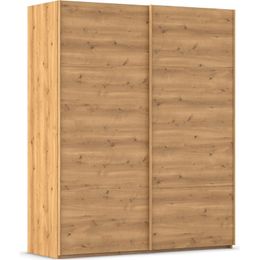 Rauch Schwebet&uuml;renschrank &raquo;Kleiderschrank Schrank Garderobe Schlafzimmerschrank SCALE-TRIO&laquo; edle dreigeteilte Front, 2 Zierleisten in Griff-Farbe MADE