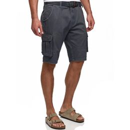INDICODE Herren Cargoshorts &raquo;INMonroe&laquo; grau S, N-Gr