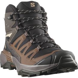 Salomon Herren Wanderschuh "X ULTRA 360 MID GORE-TEX", Gr. 46, braun, Synthetik, Textil, Schuhe, wasserdicht dank Gore-Tex Membrane
