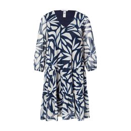 Zabaione Kleid 'Ne44vra' Damen Gr&ouml;&szlig;e 36 blau / navy / wei&szlig; Sommerkleid