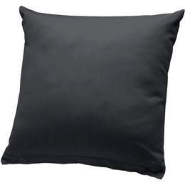 Primera Kissenbezug &raquo; Luxus-Satin Kissenbezug&laquo; Passend zu unserer Luxus-Satin Bettw&auml;sche schwarz Mako-Satin, 100% Baumwolle, Mako-Satin B/L: 40cm x 40cm, 2 