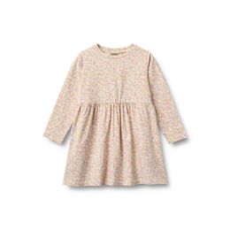 WHEAT Kleid 'Sessa' M&auml;dchen Gr&ouml;&szlig;e 110 beige / gelb / pink