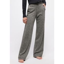 Angels Damen Schlupfhose "LIZ EASY", grau, Gr. 34, gemustert, Web, Obermaterial: 66% Baumwolle, 33% Viskose, 1% Elasthan, Hosen, mit Fischgr&auml;tmuster