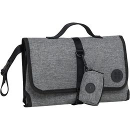 HUGGIES babywear Wickeltasche mit abtrennbarer Wickelunterlage, ohne abgebildete Accessories grau Einheitsgr&ouml;&szlig;e Wickeltasche