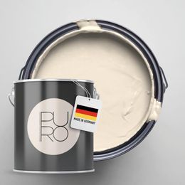 A.S. Cr&eacute;ation Wandfarbe &raquo;Premium Innenwandfarbe PURO Tuchmatt diverse apricot&laquo; ideal f&uuml;r Wohnzimmer, Schlafzimmer, Flur und K&uuml;che, Farbwelt Apricot beige 5 l 5ml