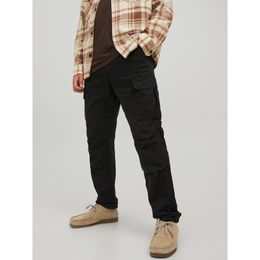 Jack & Jones Jack & Jones Herren Cargohose &raquo;STACE TUCKER&laquo; schwarz 29, L&auml;nge 34