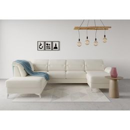Sit & More sit&more Wohnlandschaft &raquo;Sinatra U-Form&laquo; optional mit Kopfteilverstellung und Armteilfunktion etc. beige 98% Polyester, 2% Polyamid B/H/T: 326cm x 