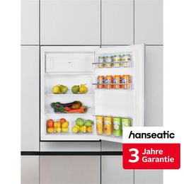 Hanseatic Einbauk&uuml;hlschrank &raquo;HEKS8854G4E&laquo; 88 cm hoch 54 cm breit inkl. 3 Jahre Herstellergarantie silber T&uuml;ranschlag wechselbar