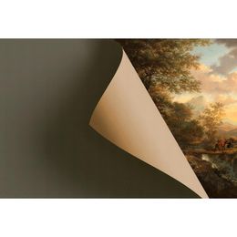 Livingwalls living walls Fototapete &raquo;Walls by Patel Hidden Places&laquo; glatt Vlies, Wand beige Vlies B/L: 4m x 2,7m