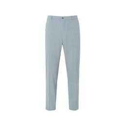 Benvenuto. Herren Anzughose "IAGO", blau, Gr. 54, meliert, Obermaterial: 52% Polyester PES. 43% Wolle WO. 5% Elasthan EL. Futter: 94% Polyester PES.