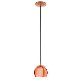 Eglo H&auml;ngeleuchte &raquo;ROCAMAR&laquo; E27 1 Stk. H&auml;ngeleuchte - Esstischlampe - f&uuml;r K&uuml;che, Esszimmer oder Wohnzimmer gold 1, &Oslash; 19cm H: 110cm, 1 Stk.