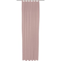 Adam Vorhang &raquo;Uni Collection&laquo; Schlaufen 1 Stk. tlg. Blickdichter aus 100% Bio-Baumwolle rosa Baumwolle (Bio-Baumwolle) 285cm, Schlaufen, 142cm