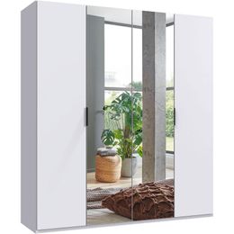 wimex Kleiderschrank &raquo;Oxford by fresh to go, in 3 Breiten, Made in Germany&laquo; wahlweise mit oder ohne Spiegel, mit hochwertigen Faltt&uuml;ren f&uuml;r den perfekten 