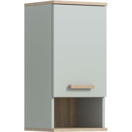Welltime H&auml;ngeschrank &raquo;MINTTU, H&ouml;he 68 cm, 1 T&uuml;r, 1 Einlegeboden, 1 offenes Fach&laquo; T&uuml;ranschlag rechts und links montierbar, Badm&ouml;bel, Badschrank, 