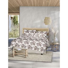 Irisette Bettw&auml;sche &raquo;Easy-HK 8618&laquo; 2 Stk. pflegeleicht und b&uuml;gelfrei grau Seersucker, Obermaterial: 100% Baumwolle B/L: 135cm x 200cm, 1 Stk., 1 Stk., 