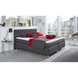 Hapo Boxspringbett &raquo;ATLANTA&laquo; Topper separat erh&auml;ltlich!, erh&auml;ltlich in verschiedenen Breiten, Farben & Maratzenarten 100% Polyester ohne Topper, 