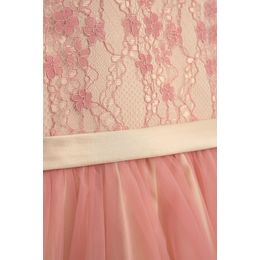 DANAMADE M&auml;dchen Partykleid "DANAMADE Dresses M&auml;dchenkleid"dusty rose, Gr. 110, Obermaterial: 100% Polyester. Futter: 100% Polyester, Kleider