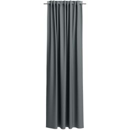 Neutex for you! Verdunkelungsvorhang &raquo;INSULA&laquo; Multifunktionsband 1 Stk. tlg. Uni-Dimout f&uuml;r starke Verdunklung, nach Ma&szlig; grau Polyester 130cm, 