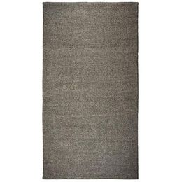 Pad Teppich &raquo;MEERA, handgewebt&laquo; rechteckig 6 mm H&ouml;he Handwebteppich, meliert, sanfte Haptik, Wohnzimmer grau Baumwolle, Viskose, Wolle B : 140cm 1 Stk