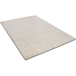 Theko Wollteppich &raquo;Amravati, handgekn&uuml;pft&laquo; rechteckig 28 mm H&ouml;he echter Berber Teppich, reine Wolle, auch als L&auml;ufer, Wohnzimmer beige Wolle B : 200cm