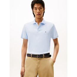 Tommy Hilfiger Herren Poloshirt &raquo;LIQUID COTTON REGULAR SEASONAL&laquo; mit Logostickerei blau M