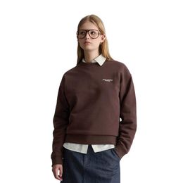 Marc O'Polo Marc O'polo Denim Damen Marc O'Polo DENIM Sweatshirt, oversize aus softem French Terry, R&uuml;ckenprint braun XL