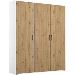 Rauch Kleiderschrank &raquo;VOYAGER Garderobe W&auml;scheschrank Schlafzimmer&laquo; in 3 verschiedenen Ausstattungen BASIC/CLASSIC/PREMIUM, mit 2 modernen 